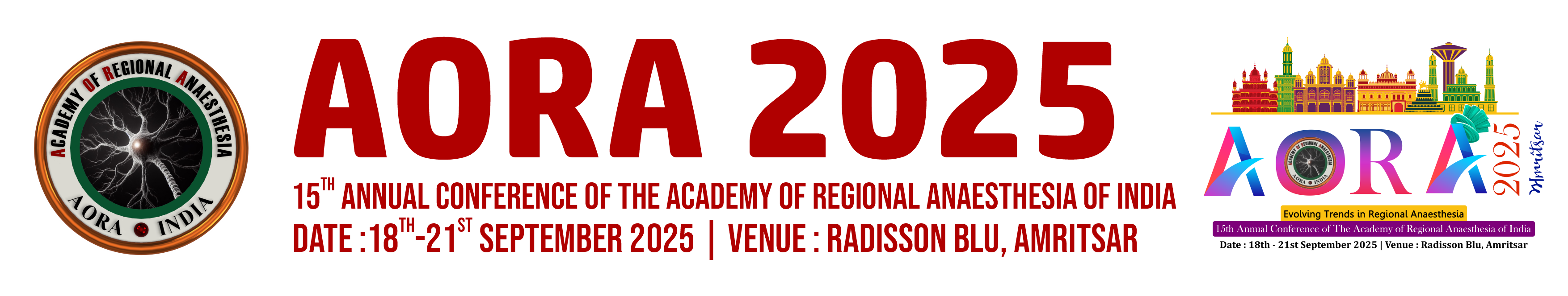 AORA 2025 - 15th Annual Conference of the Academy of Regional Anaesthesia of India